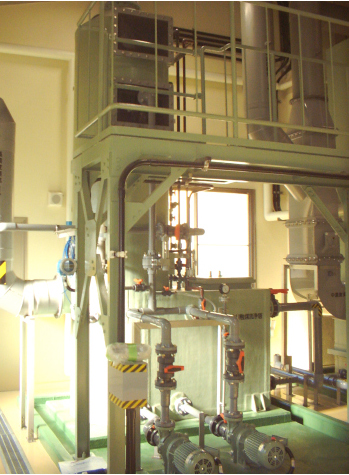 YOKOI KOGYO CO., LTD.｜1-1. Alkali carbon catalytic deodorization tower
